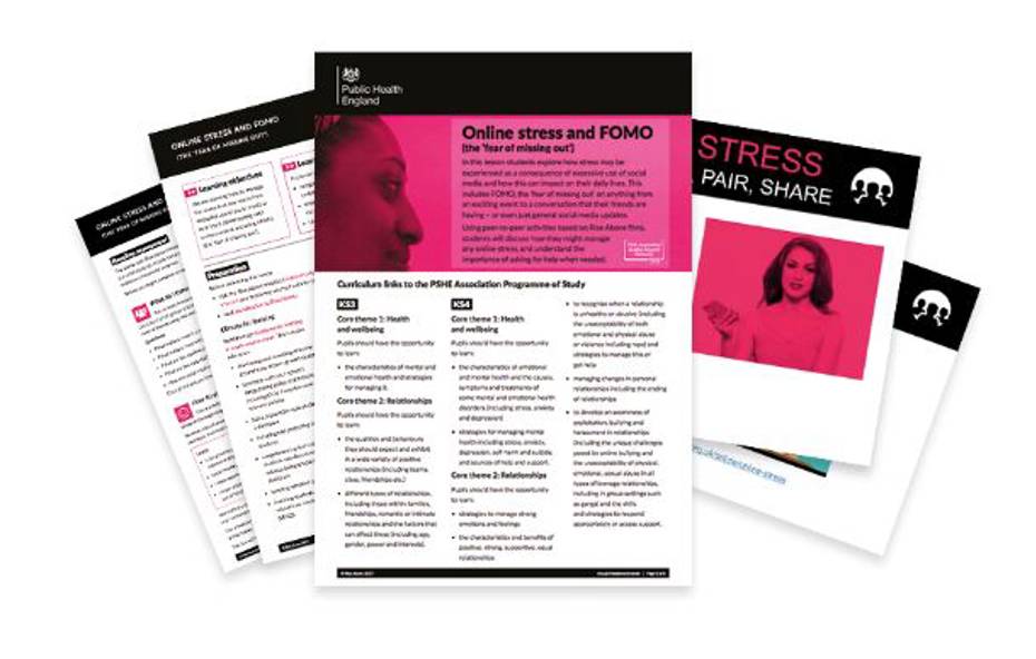 Online stress lesson plan and PowerPoint : Mentally Healthy Schools